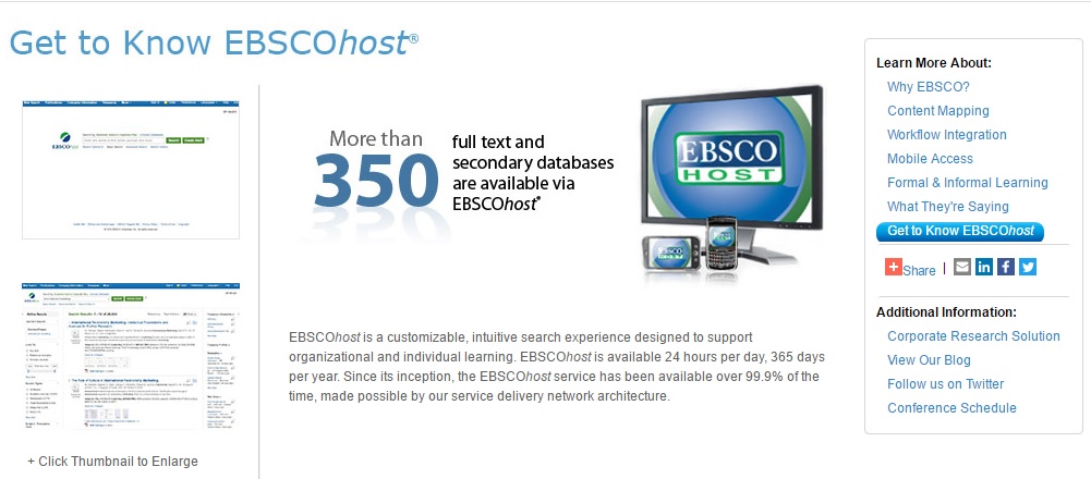 Treinamentos Online para uso das Bases de Dados da EBSCO - ABCD - Agência de Bibliotecas e ...