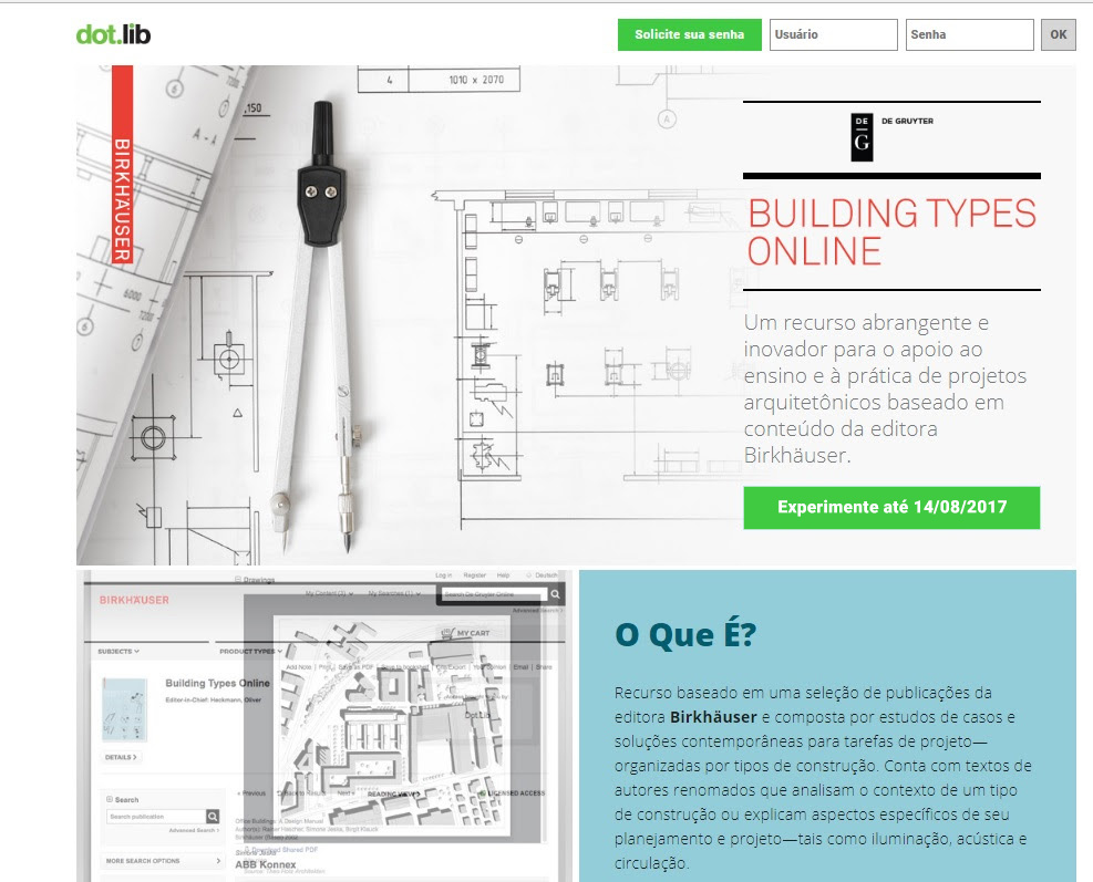 Building Types Online dot.lib - Trial até 14 de agosto para a USP - ABCD - Agência de ...