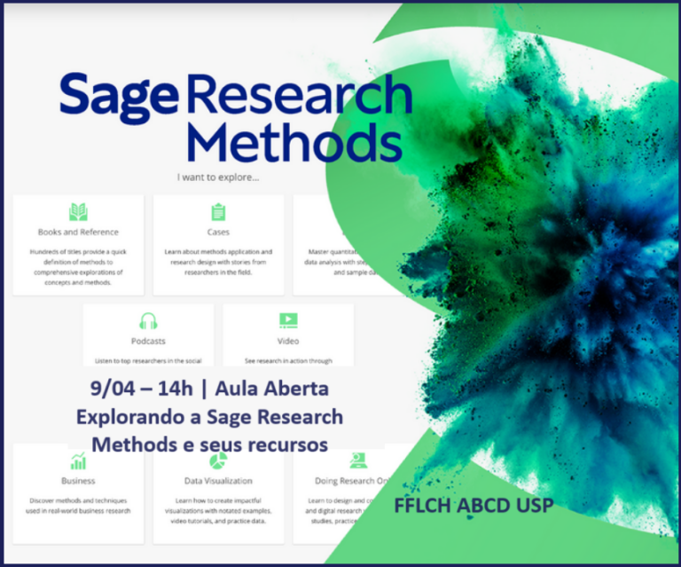 09/04 - 14h | Aula Aberta - Explorando a Sage Research Methods e seus ...