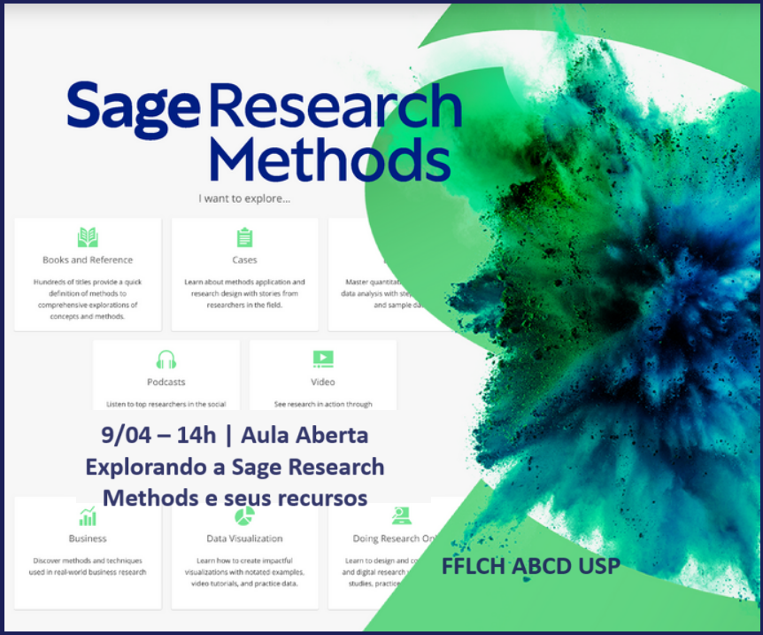 09/04 - 14h | Aula Aberta - Explorando a Sage Research Methods e seus ...